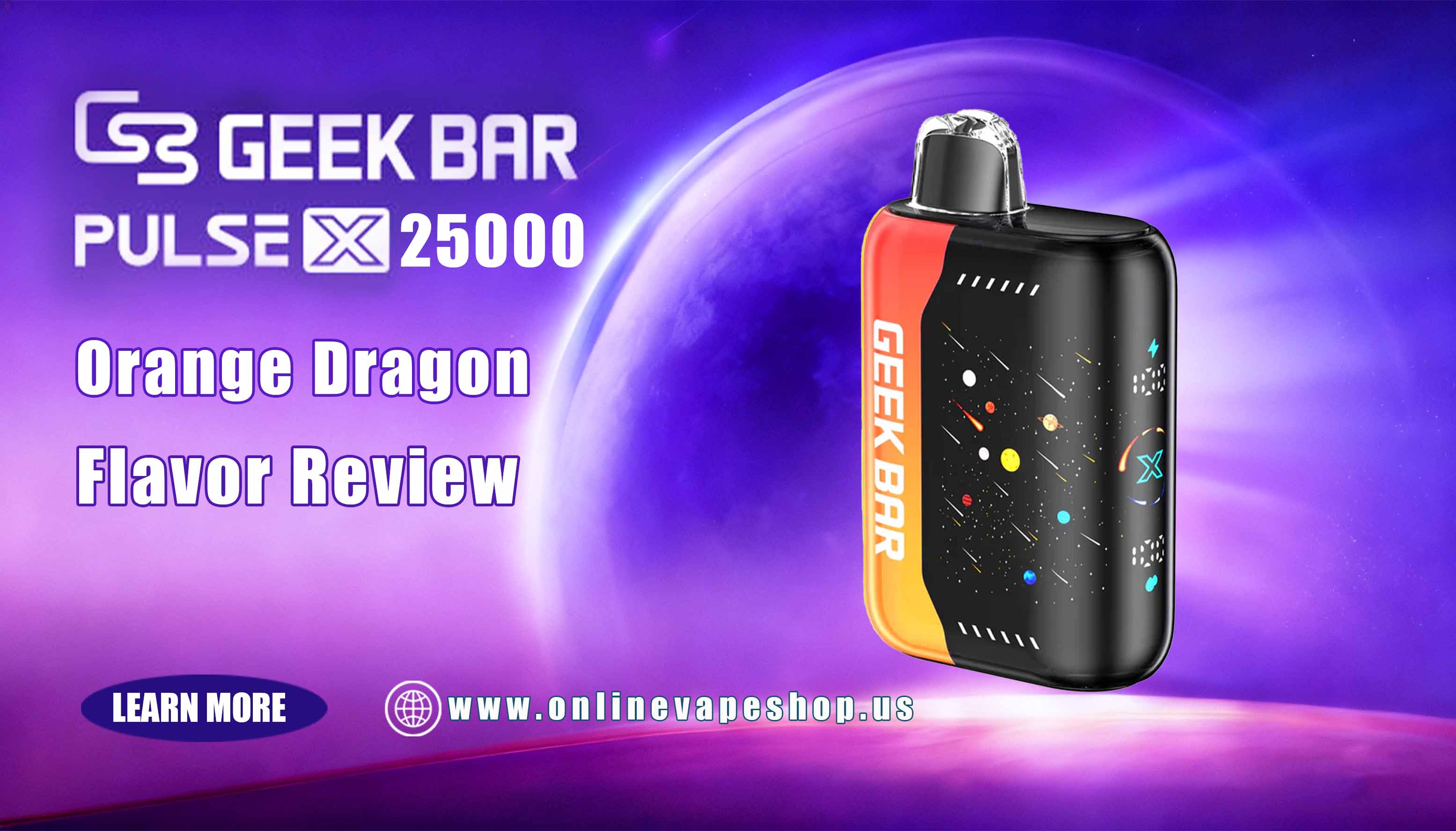 Orange Dragon Geek Bar Pulse X 25000 Review