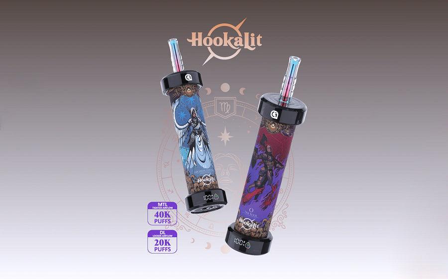 Olit Hookalit 40K E-Hookah - Black Coral