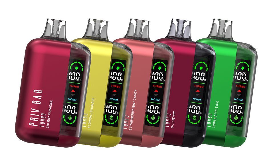 Priv Bar Turbo 15000 - Black Coral